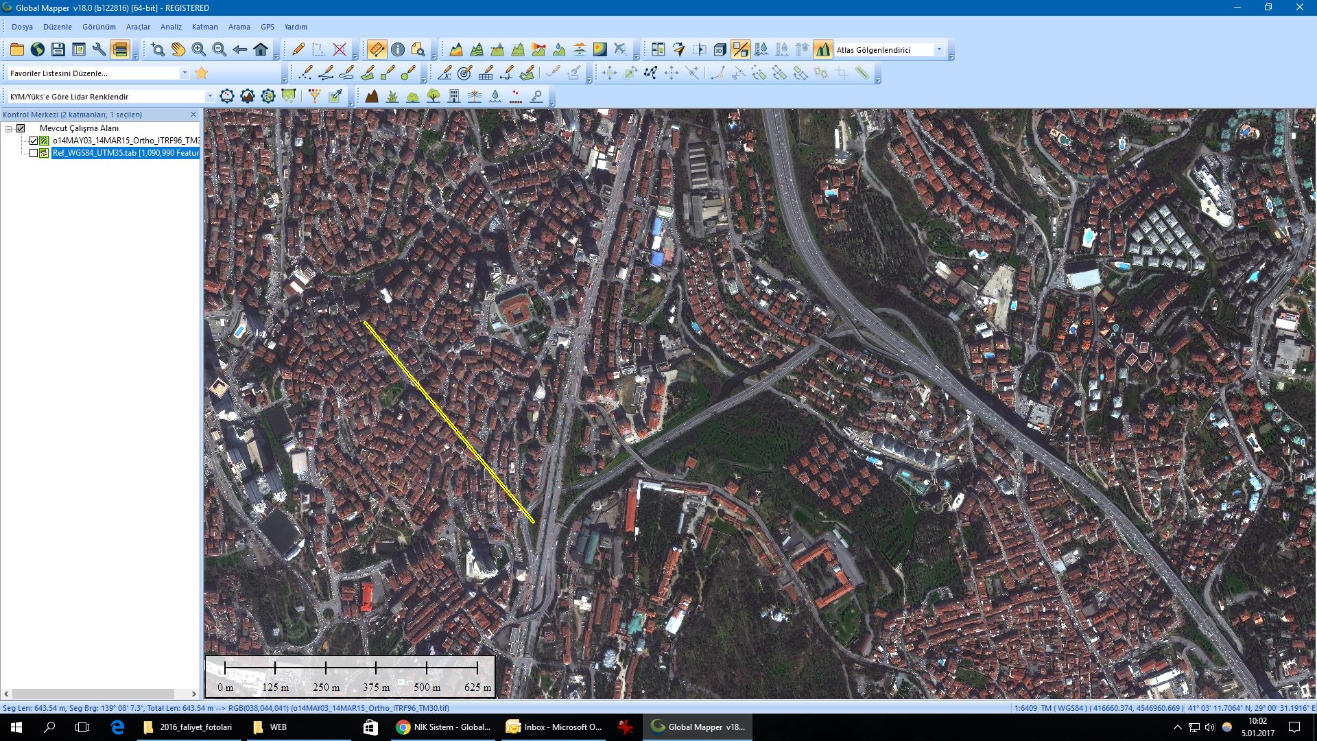 NİK Sistem - Global Mapper